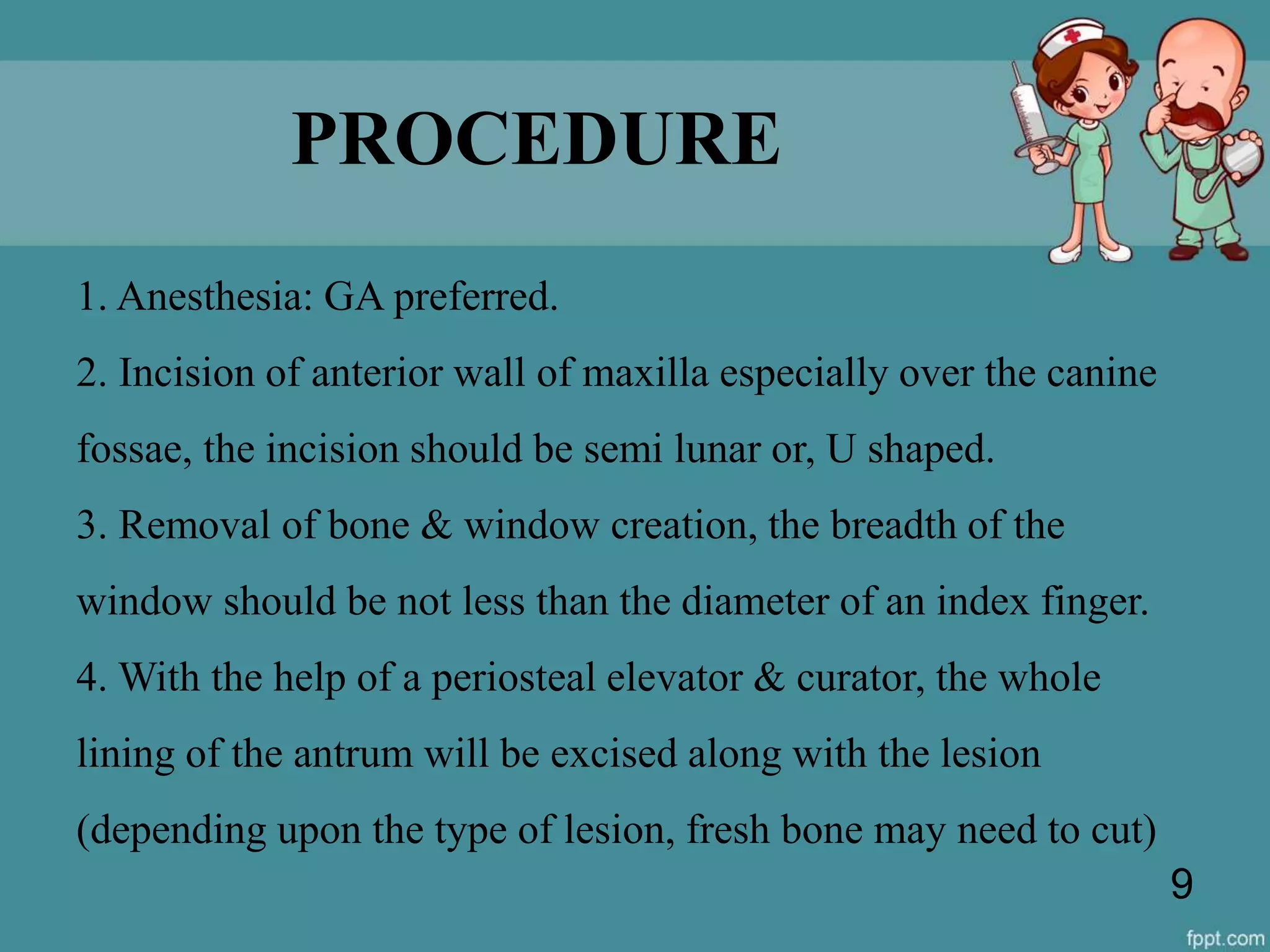 Caldwell luc surgery | PPT