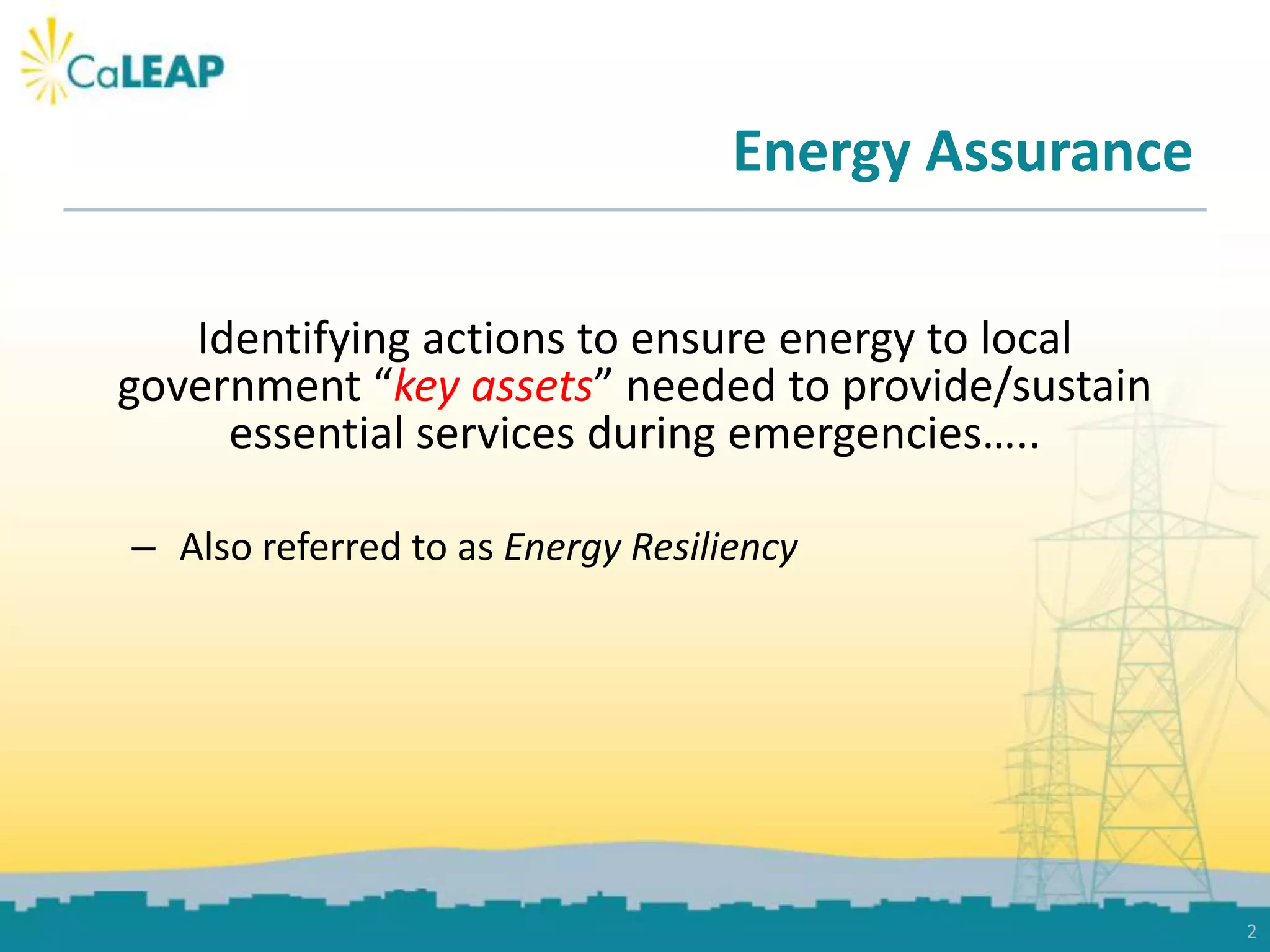 CaLEAP Presentation | PPTX