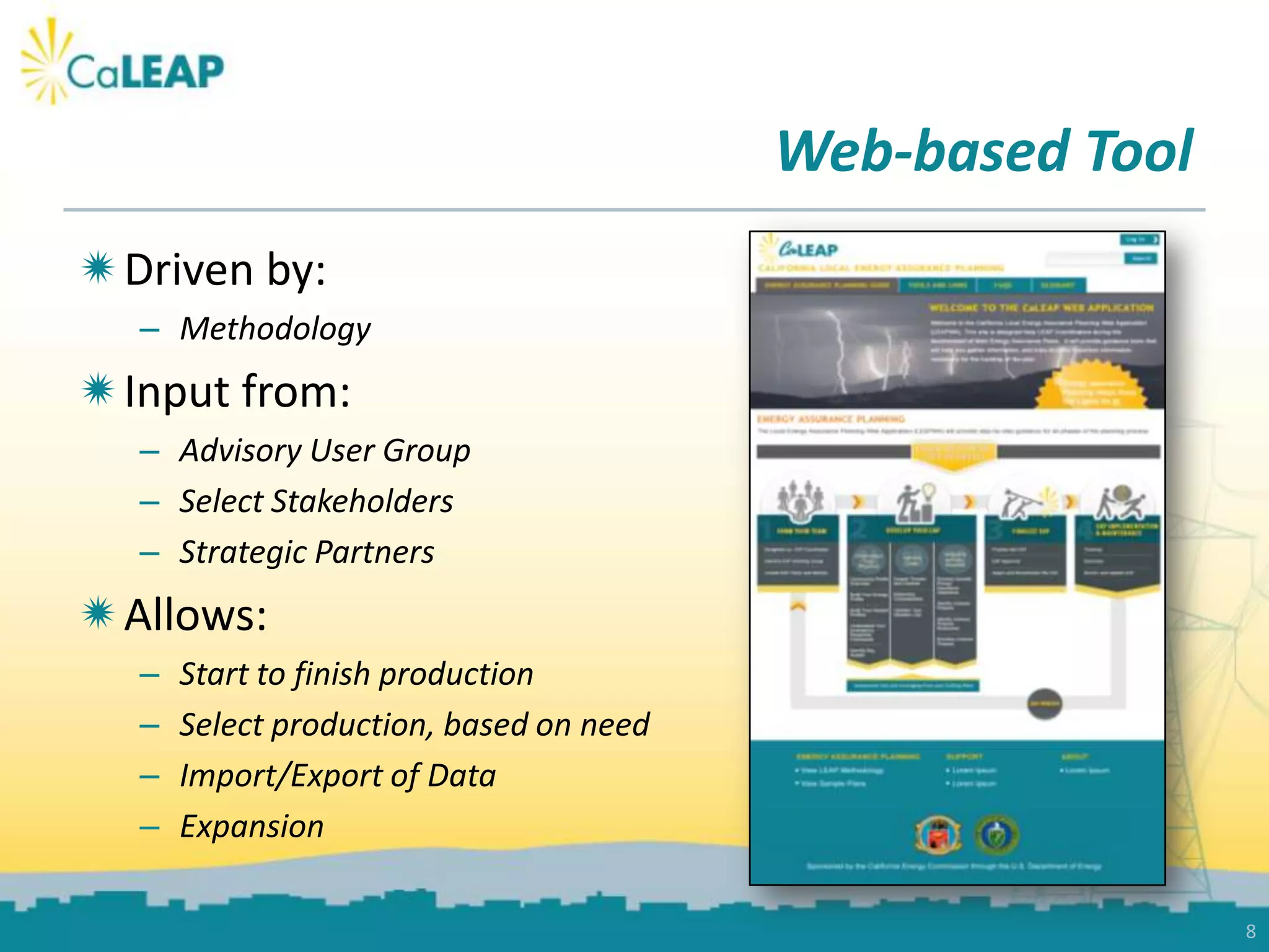 CaLEAP Presentation | PPTX