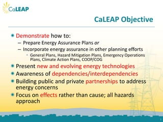 CaLEAP Presentation | PPTX