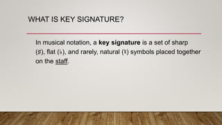 key signatures 2018 | PPTX