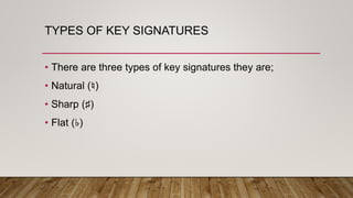 key signatures 2018 | PPTX