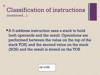 Instruction Set Architecture | PPT