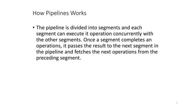 Pipelining of Processors Computer Architecture | PPTX | Data Storage ...