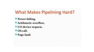 Pipeline Computer Architecture | PPTX