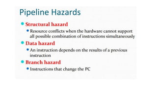 Hazards Computer Architecture | PPTX