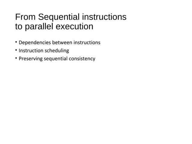 Computer Architecture Instruction-Level paraallel processors | PPT