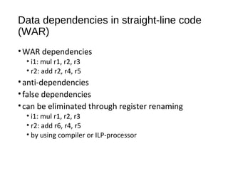 Computer Architecture Instruction-Level paraallel processors | PPT