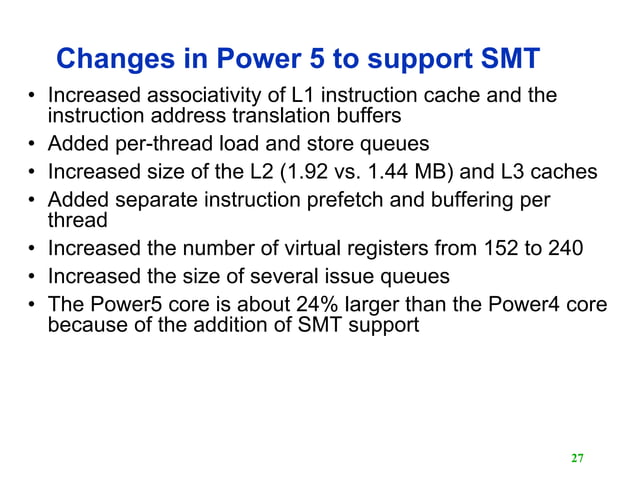 Multithreading computer architecture | PPTX