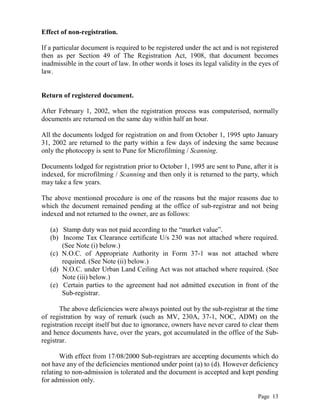 Ca lecture stamp duty registration final mumbai 90930 | PDF