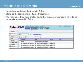 Calem Setup Part 1: Asset and Location | PDF