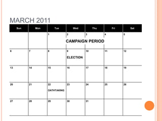 Calendar | PPTX