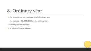 Calendar | PPTX