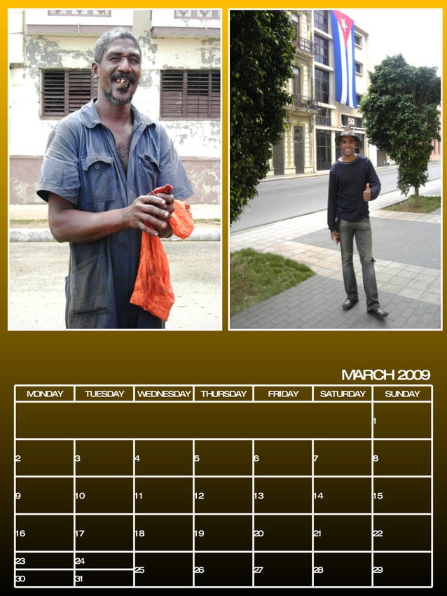 Calendar Final Beefcake 50th Anniversary Of The Cuban Revolution | PDF