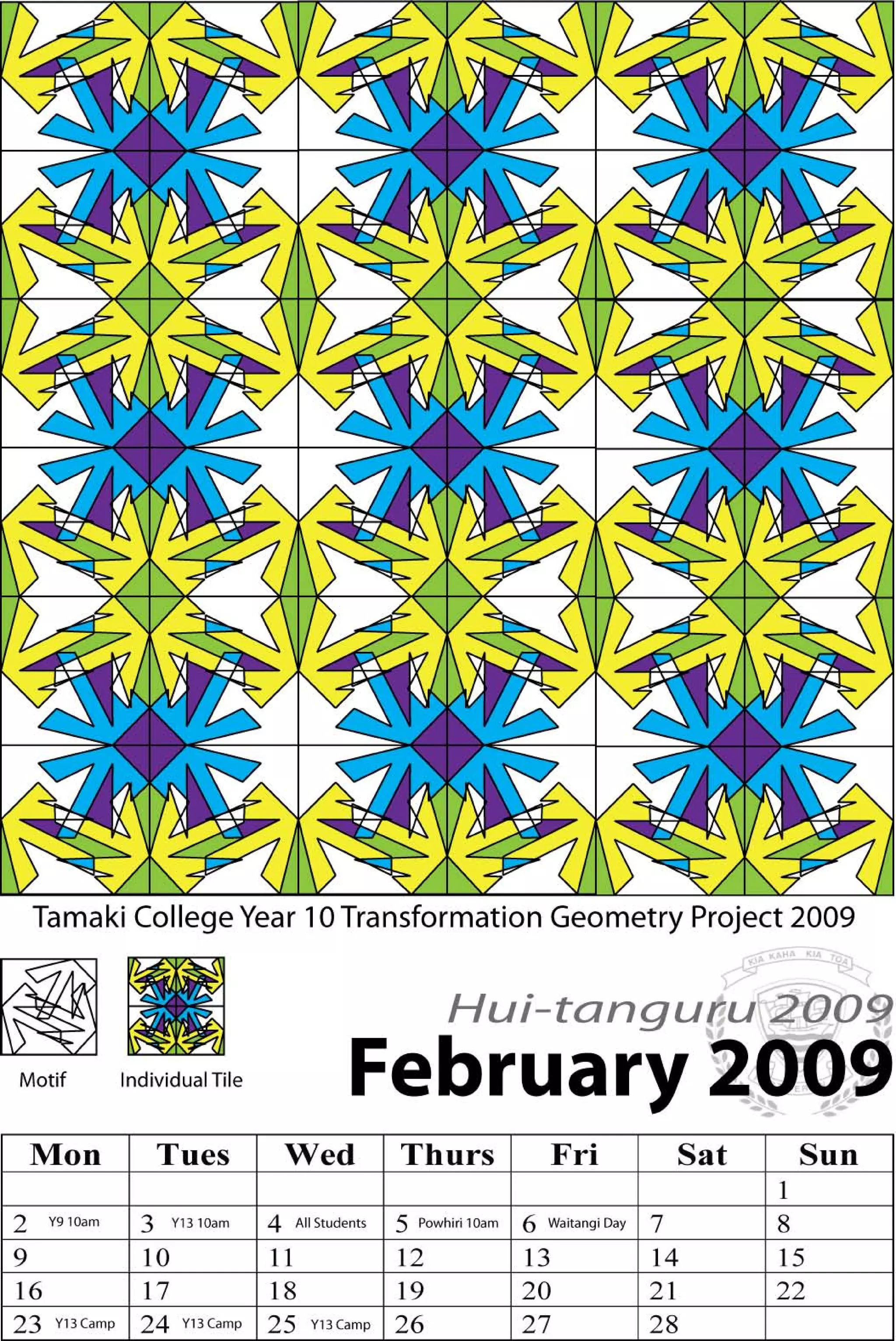 Maths Calendar | PDF