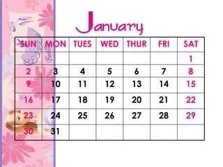 Barbie Calendar | PPT