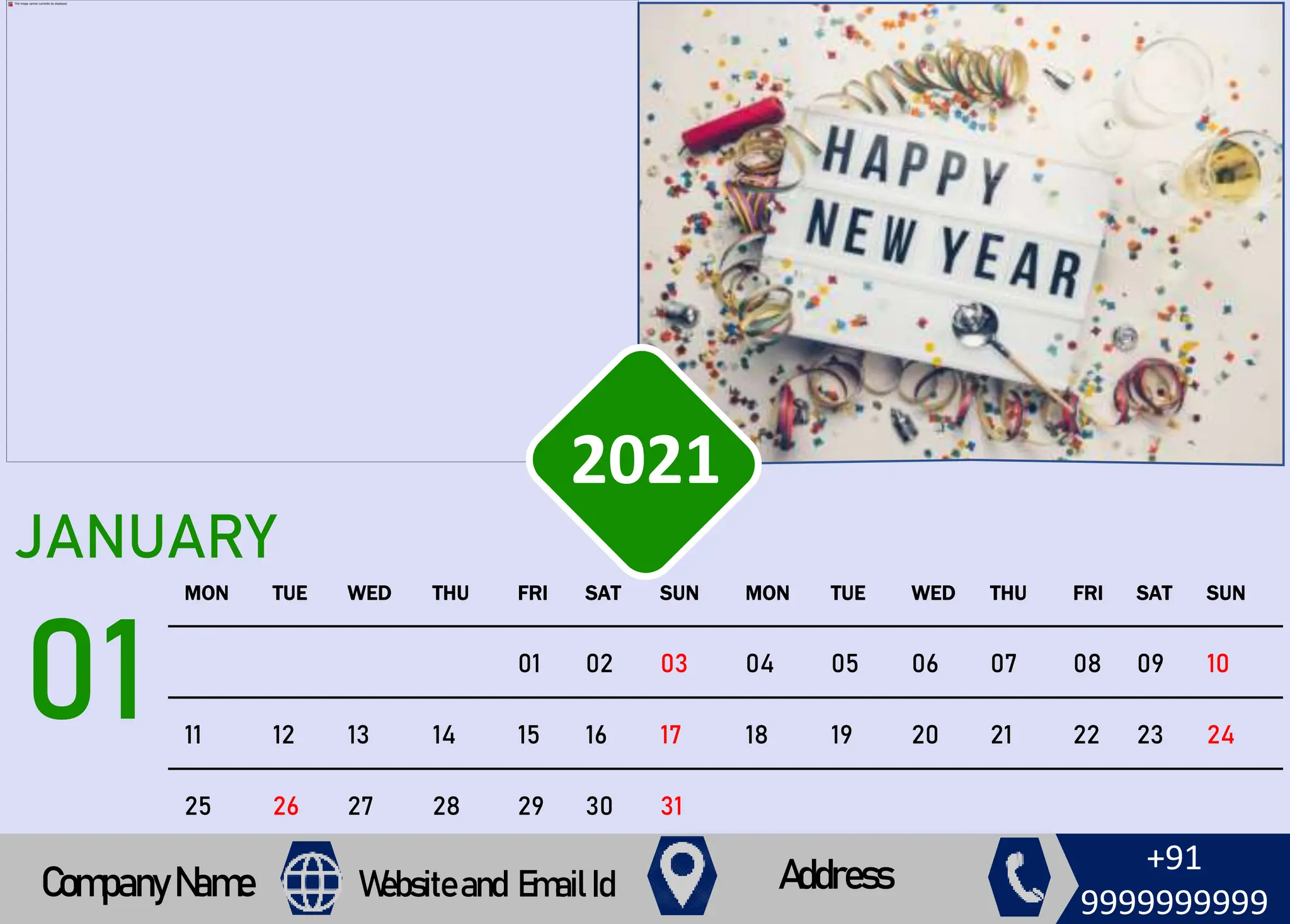 Calendar 2021.pptx PowerPoint presentation | PPT