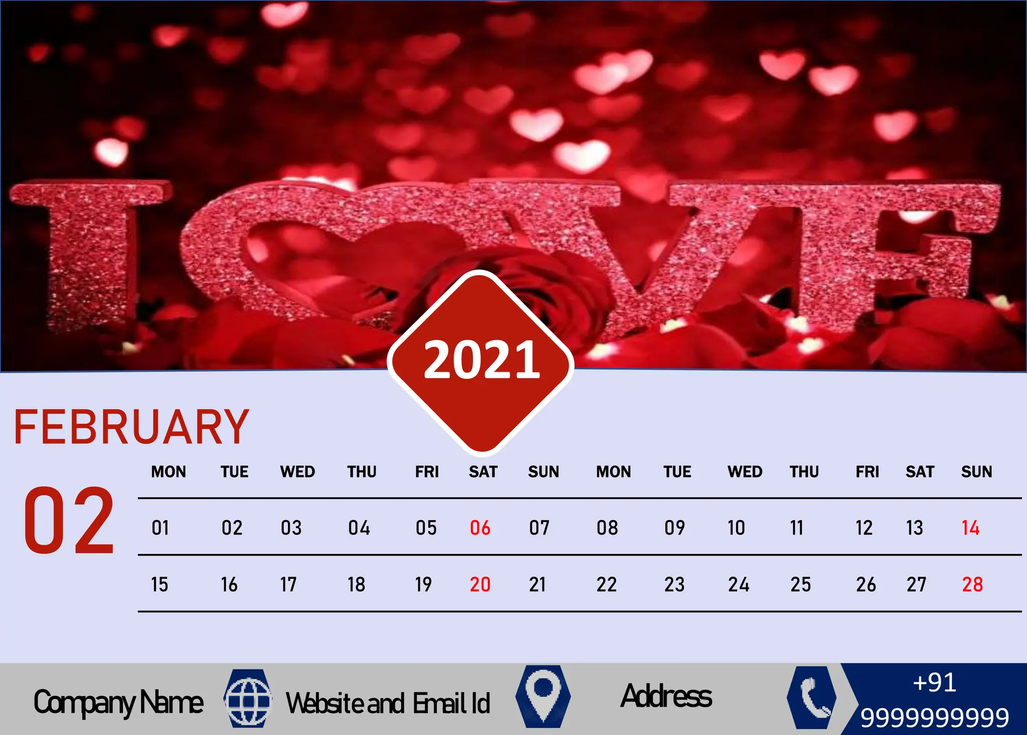 Calendar 2021.pptx PowerPoint presentation | PPT