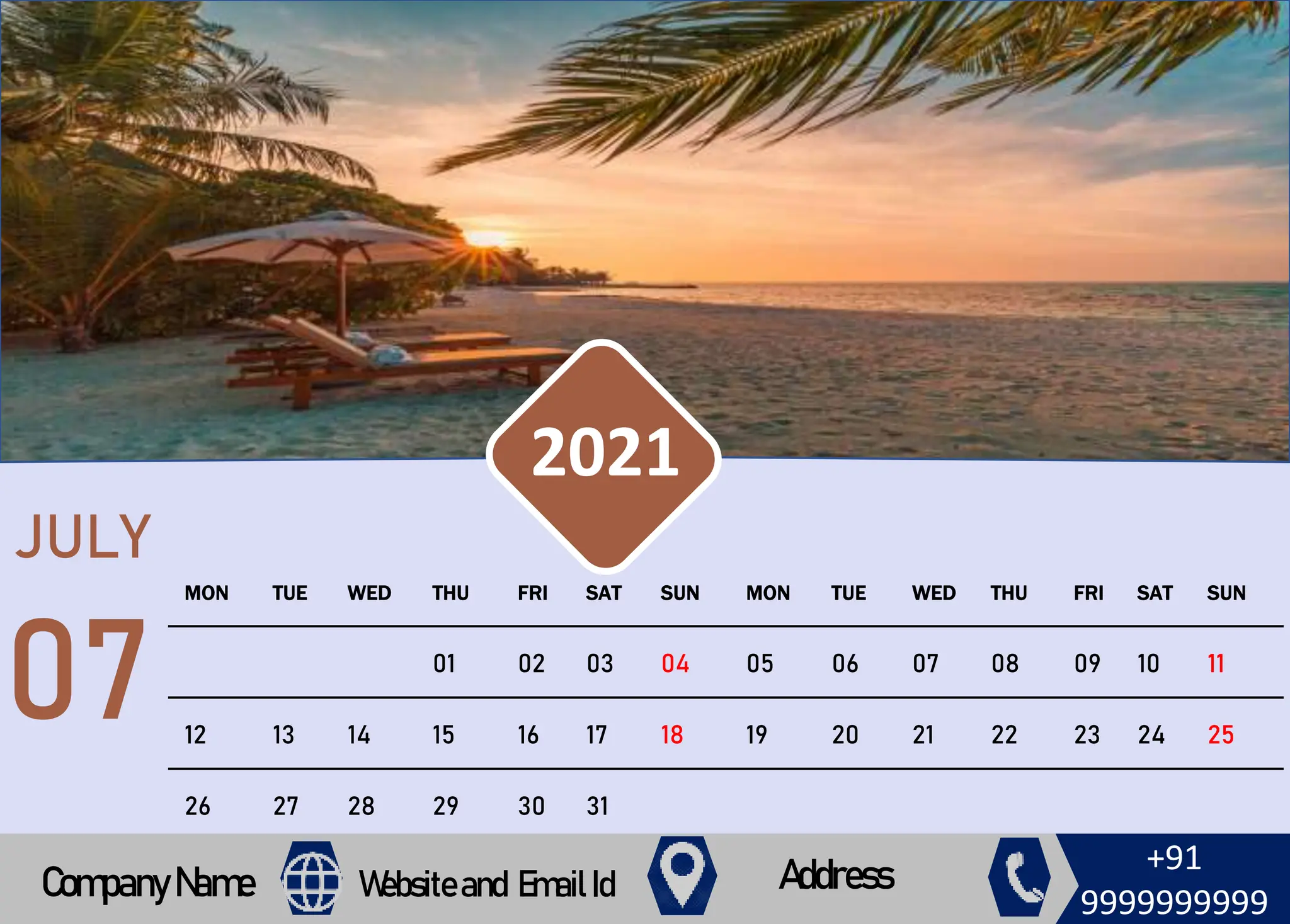 Calendar 2021.pptx PowerPoint presentation | PPT