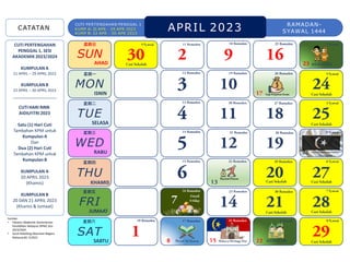 CALENDAR AKADEMIK 2324 CIKGU SHARE.pptx