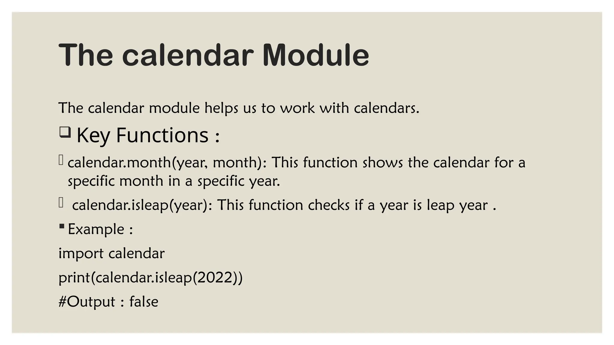 calendar and clock files (1).pptx of btech | PPTX