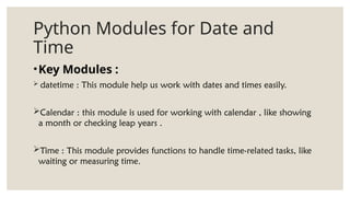 calendar and clock files (1).pptx of btech | PPTX