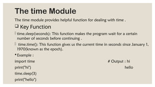 calendar and clock files (1).pptx of btech | PPTX