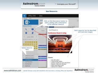 Calendar Browser for SharePoint | PPT