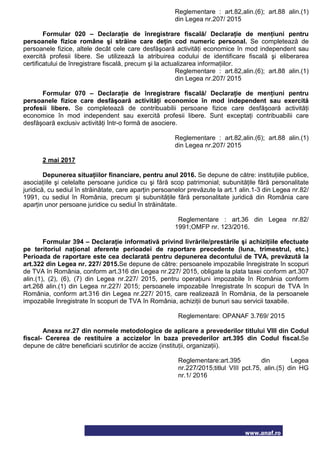 Calendar declar mai 2017 | PDF