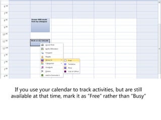 Calendar etiquettetechtip | PPTX