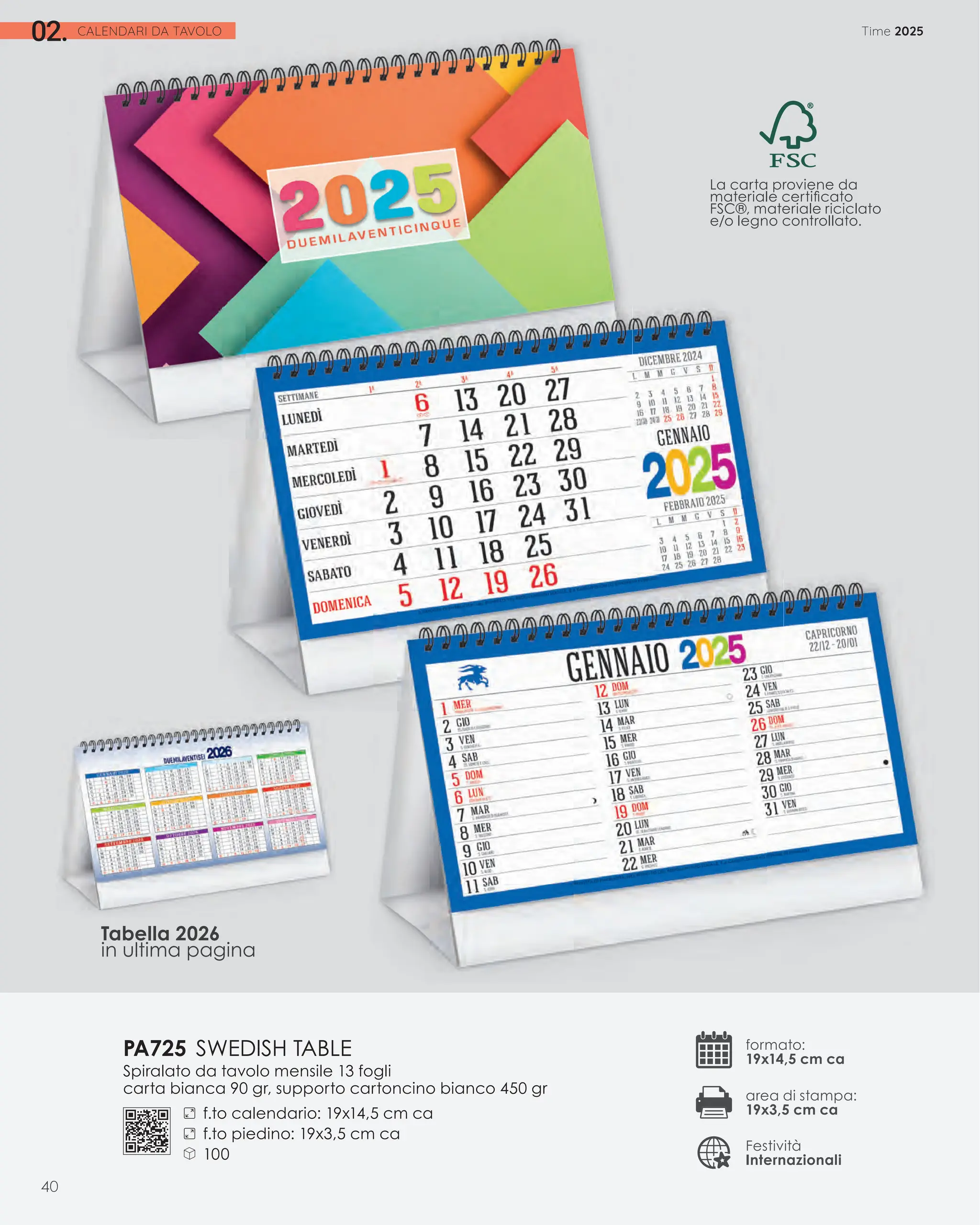 Catalogo Calendari 2025 BestPromotion.it | Gadget Personalizzati | PDF ...