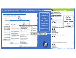 Use your Calendar Client to create Landing Pages to send calendar ...