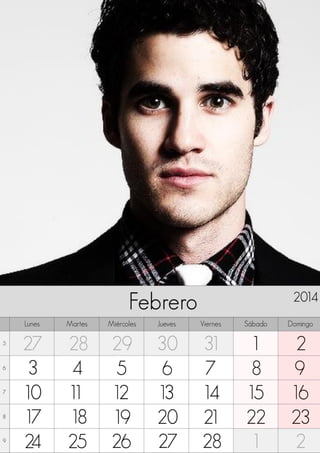 Calendario Glee 2014 | PDF