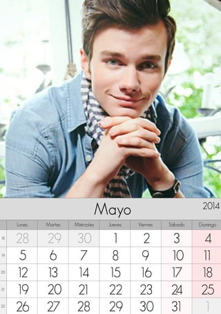 Calendario Glee 2014 | PDF