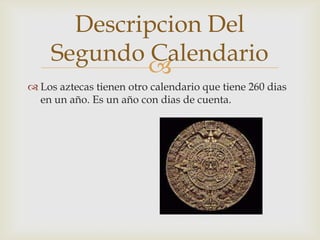 Calendario azteca | PPTX