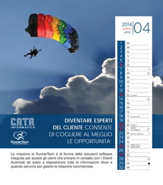 C.A.T.A. Informatica presenta RunnerTech: Calendario 2014 | PDF | Business | Business and Finance