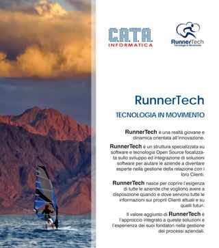 C.A.T.A. Informatica presenta RunnerTech: Calendario 2014 | PDF | Business | Business and Finance