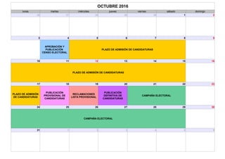 Calendario consejos escolares 2016 definitivo | PPT