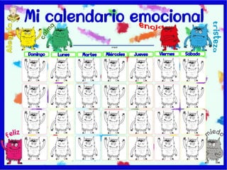 Mi Calendario Emocional, monstruo de las emociones.pdf