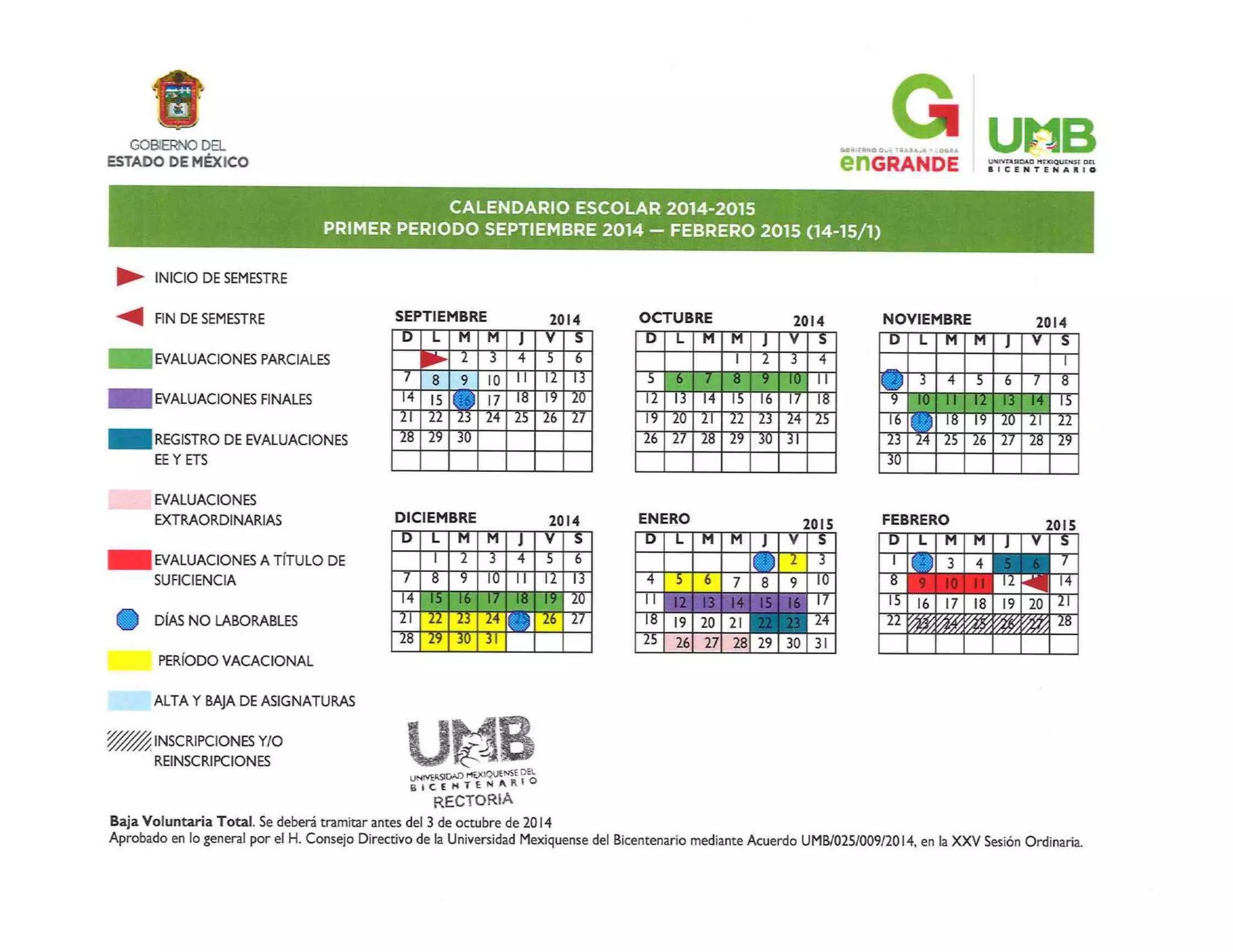 Calendario Escolar 2013 2014 Para Imprimir