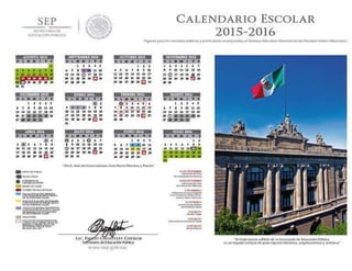 Calendario escolar 2015 2016 | PPT