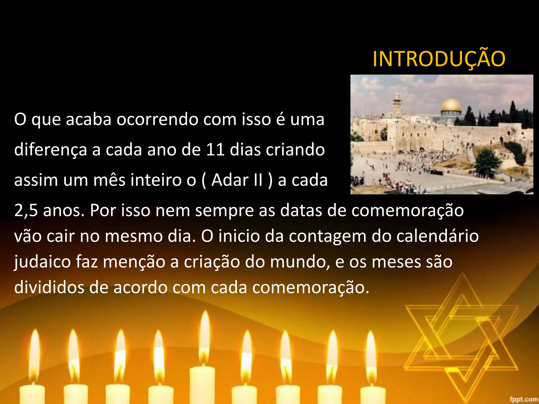 Calendario judaico | PPTX