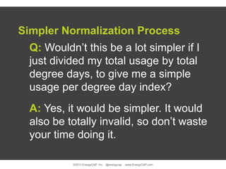 Calendarization & Normalization in EnergyCAP | PPT