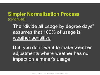Calendarization & Normalization in EnergyCAP | PPT