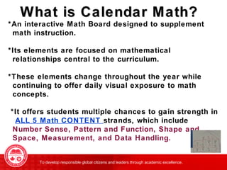 Calendar math presentation | PPT