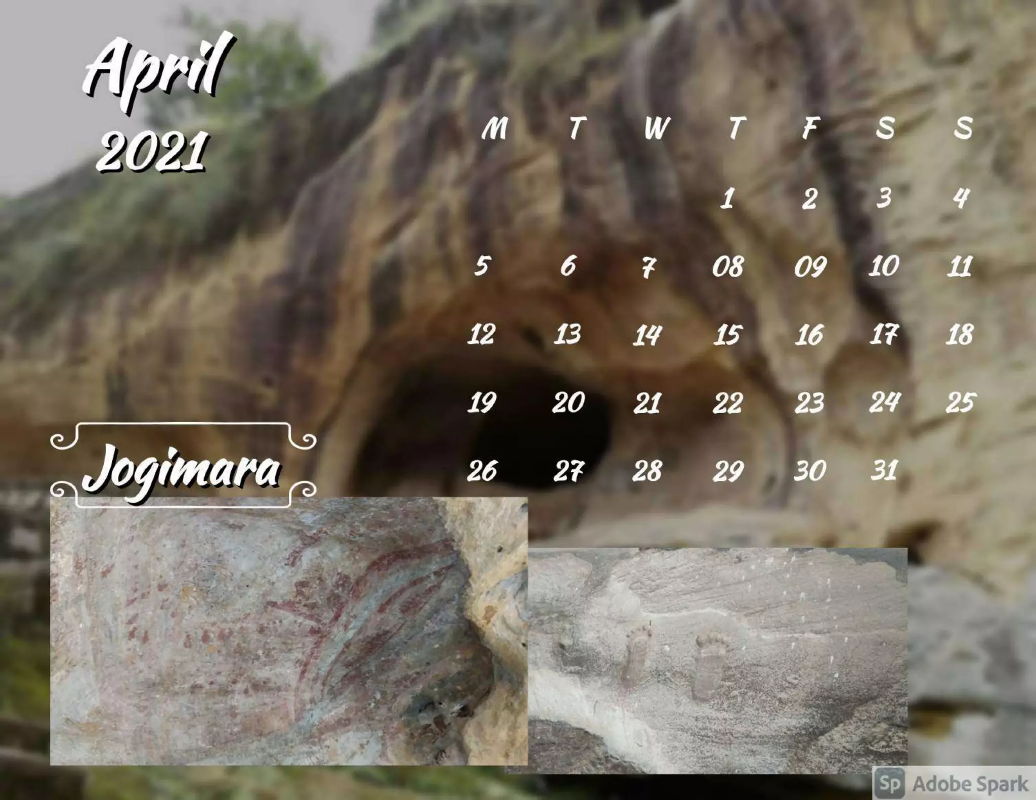 2021 Calendar On Prehistoric Cave Paintings Of India | PPTX