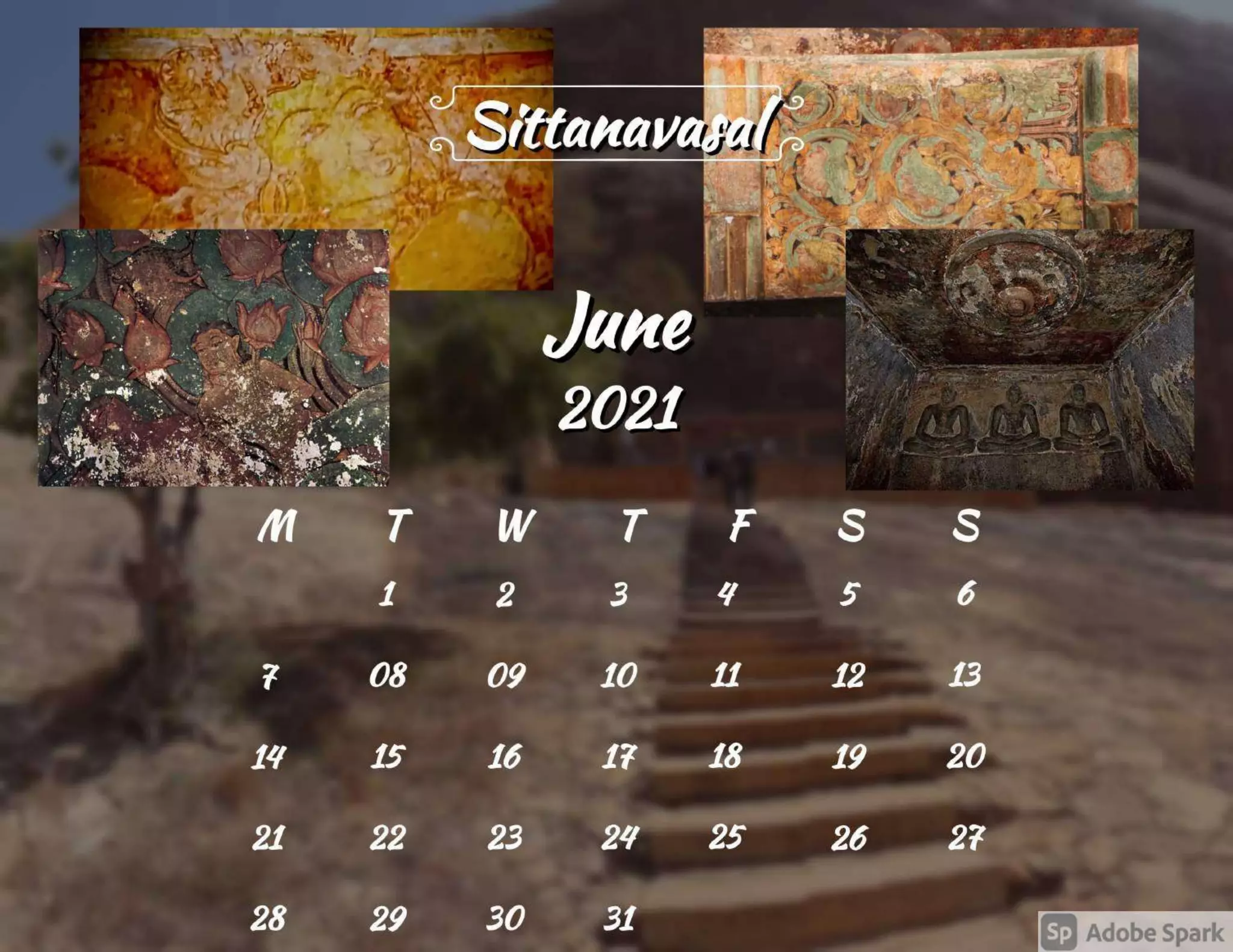 2021 Calendar On Prehistoric Cave Paintings Of India | PPTX