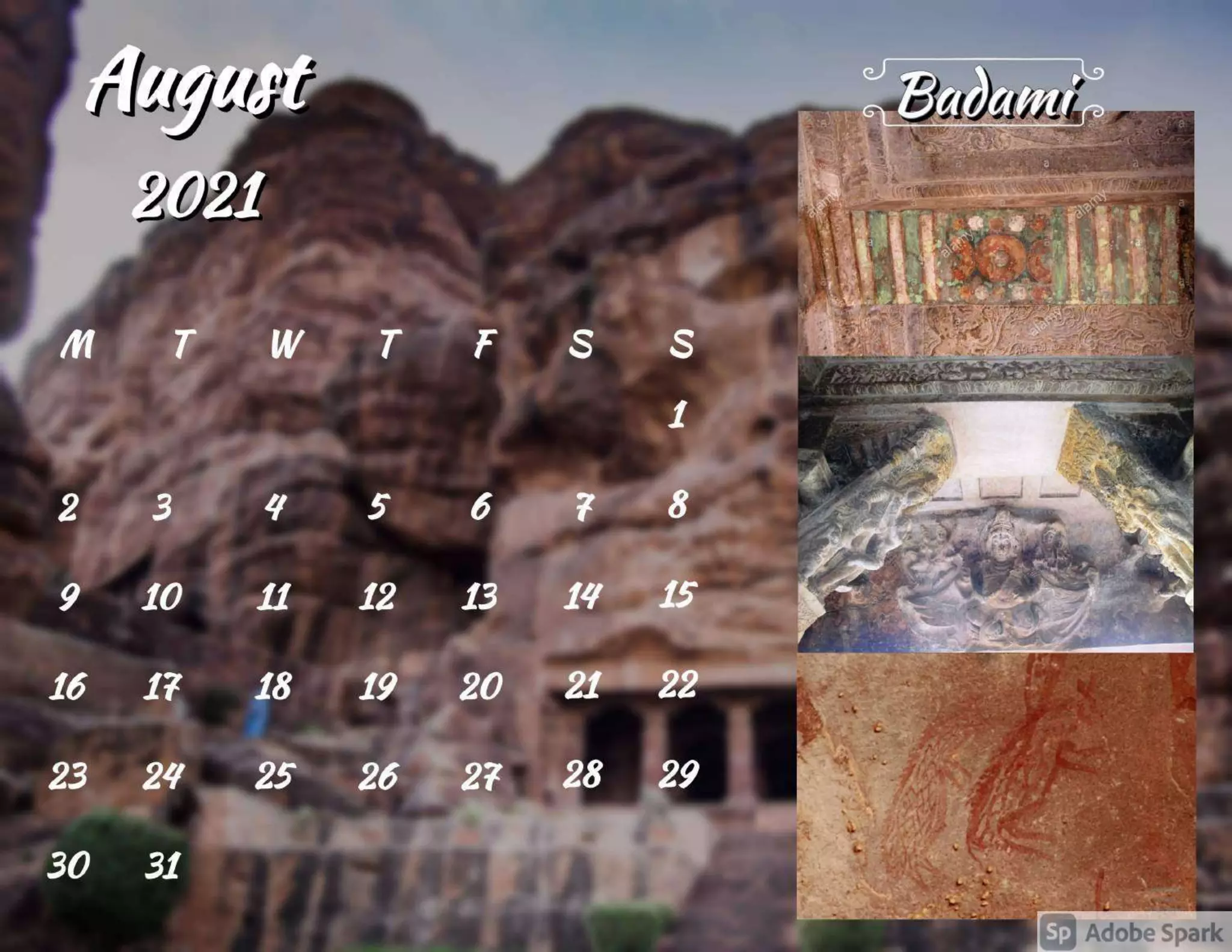 2021 Calendar On Prehistoric Cave Paintings Of India | PPTX