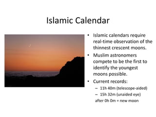 Calendars in the Sky | PDF
