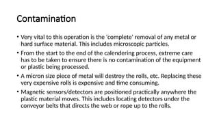 polymer processing - Calendering process.pptx